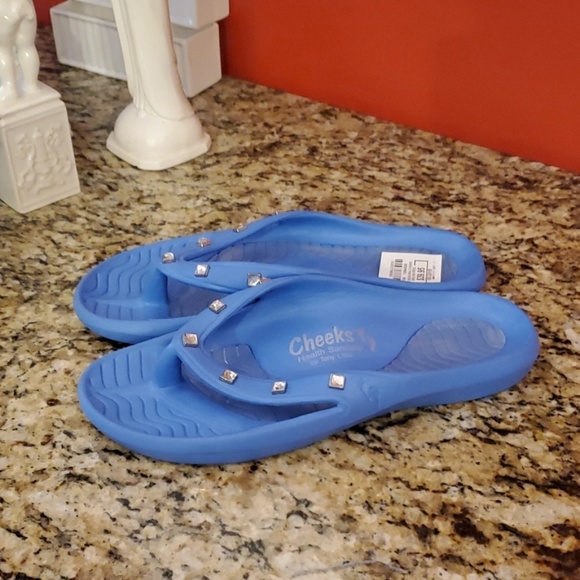 Cheeks by Tony Little | Shoes | Cheeks Jewel Health Sandals By Tony ...